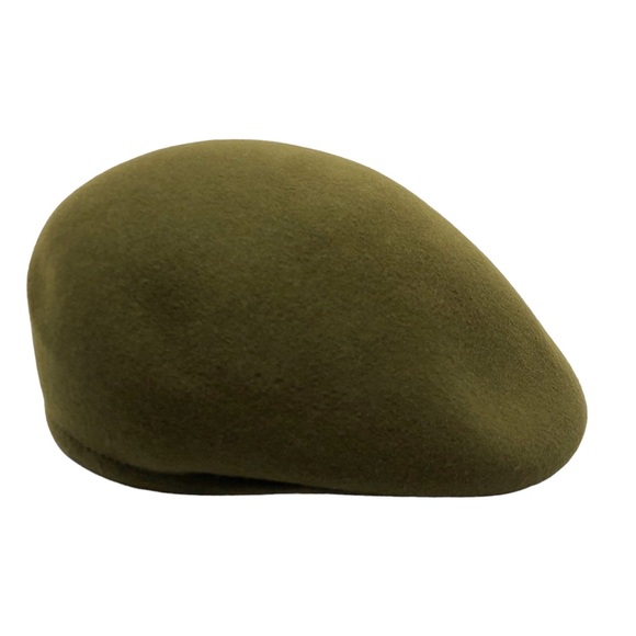 Cappello | Accessories | Cappello Green Wool Felt Ascot Cap Classic ...